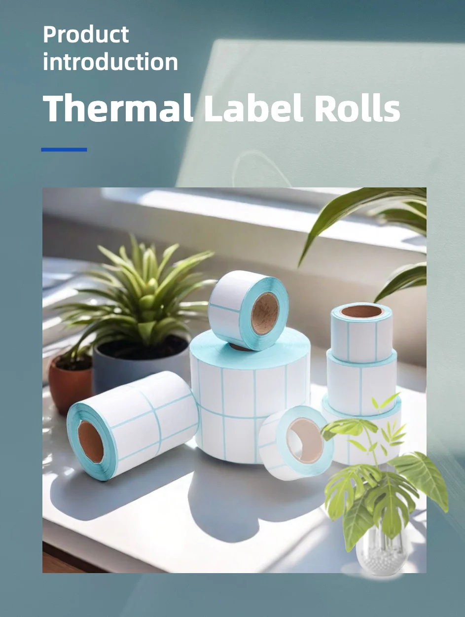 Blank White Waybill Sticker A6 Folded Thermal Label Sticker Paper ...