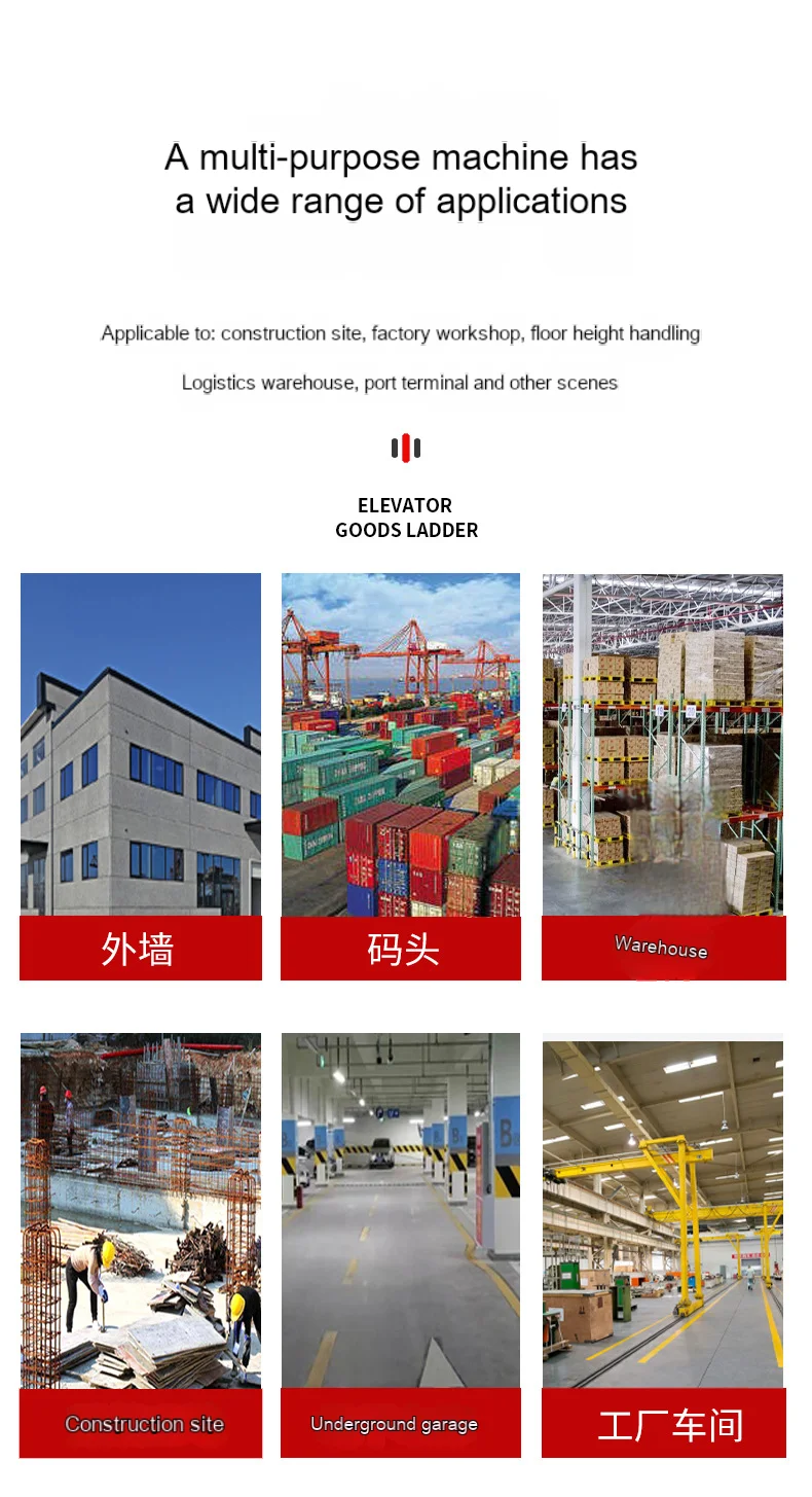 New Design Small Portable Electric Cargo Lift Platform Mini Warehouse ...