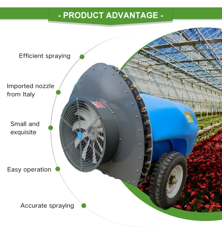 1000 Liter Tractor Mist Blower Sprayer - High Quality Farm Sprayer