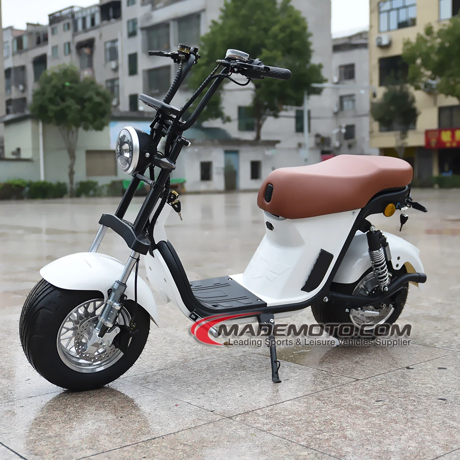 60v3000w Sidecar Electric Scooter Citycoco Wolong M6 1500W