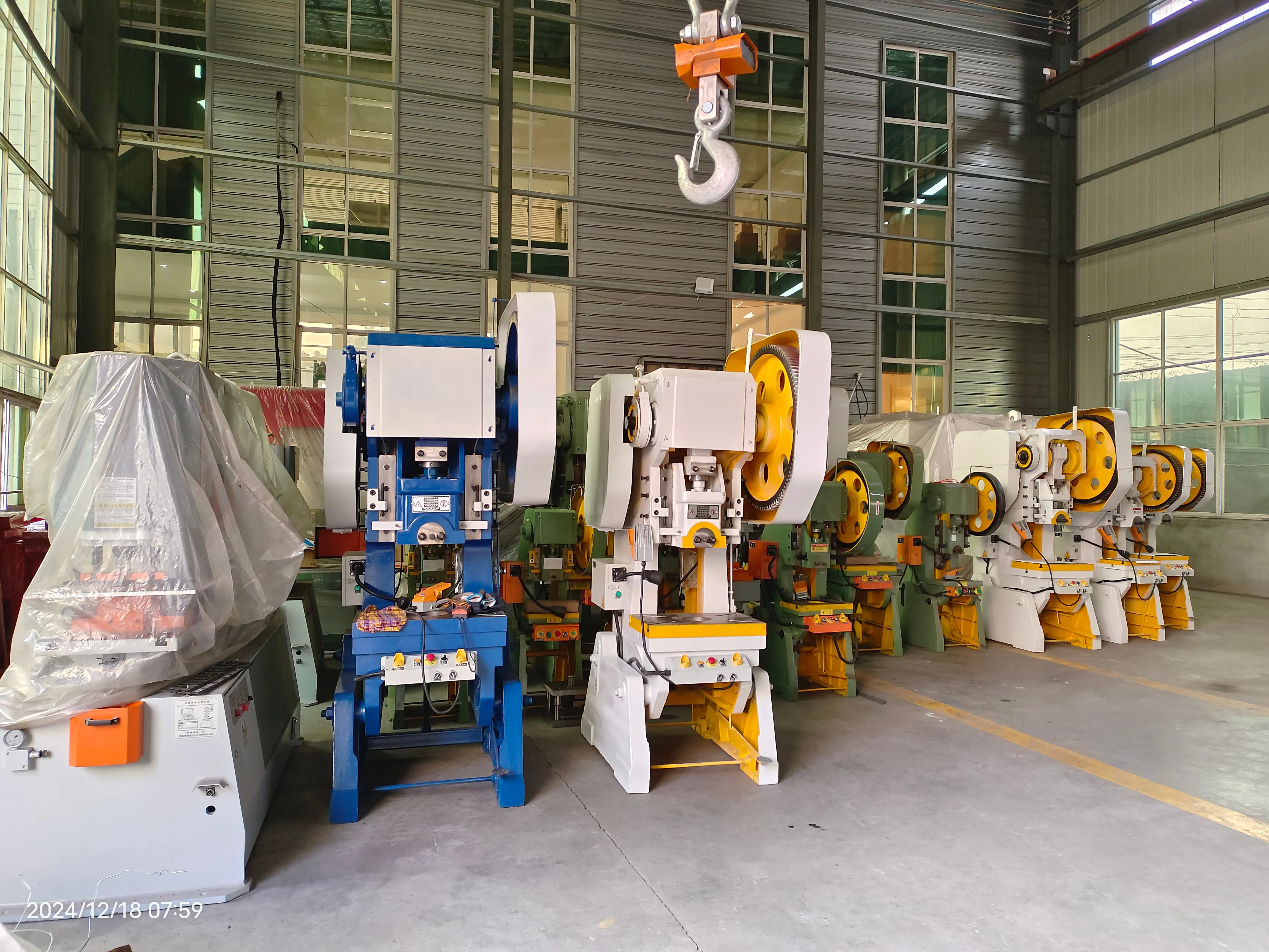 High Precision JB23-16T Mechanical Power Press Punching Machine ...