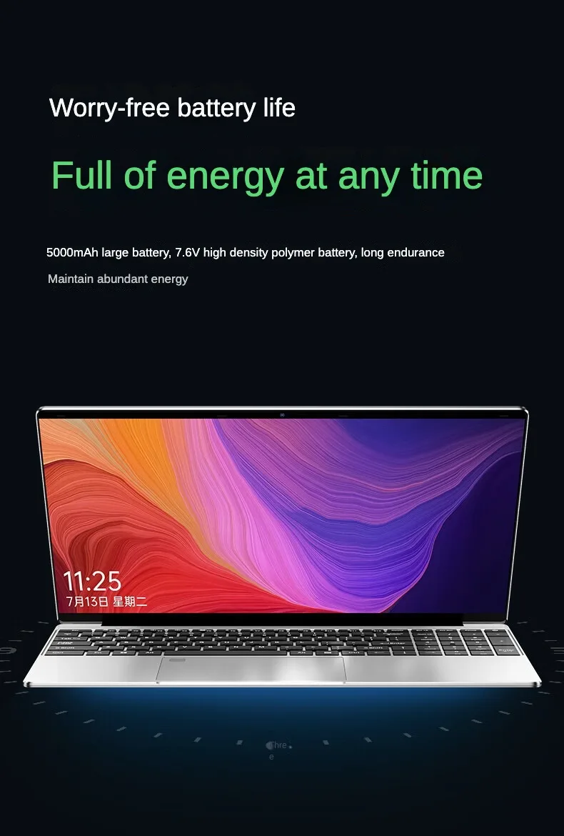 New Design 15.6'' Intel Notebook N5095 Win11 Laptop Computer 8gb 256gb ...