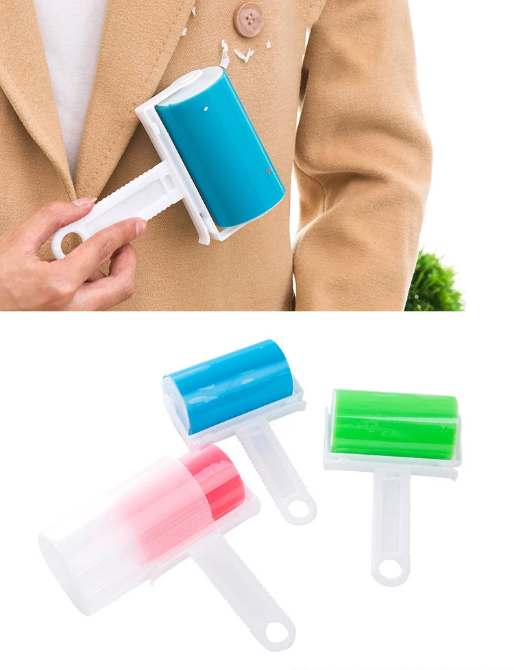 Sticky Lint Roller Reusable Lint Rollers For Pet Hair Remover Cleaner ...