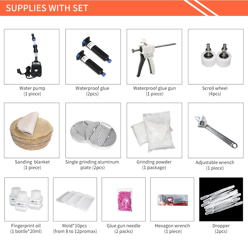 Cellphones Glass Repair Polishing Machine Scratch Removal Mobile Phone ...