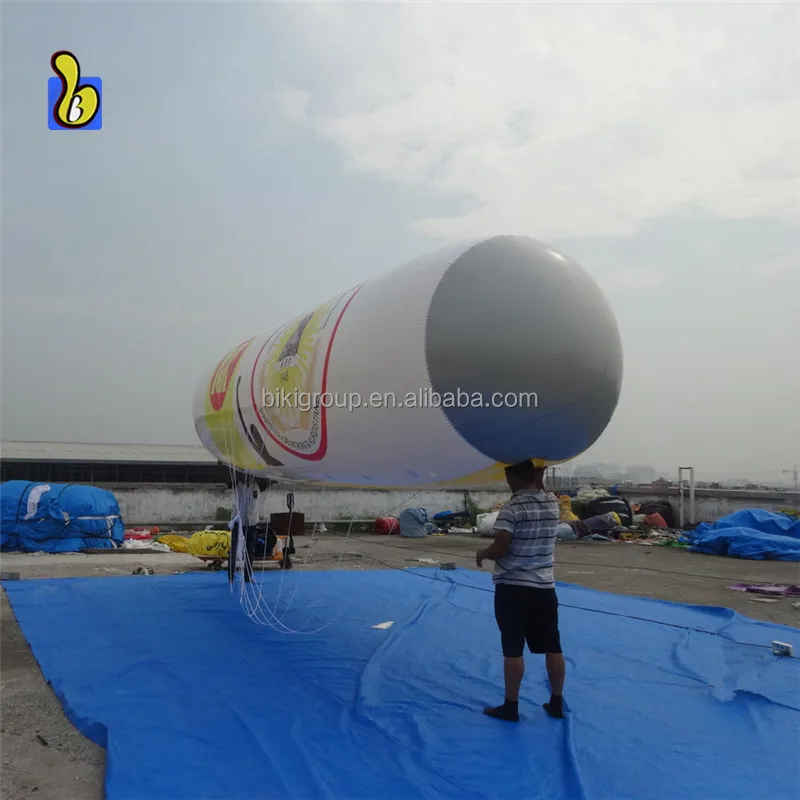 20ft Long PVC Tube Helium Balloon - LED Inflatable Balloon