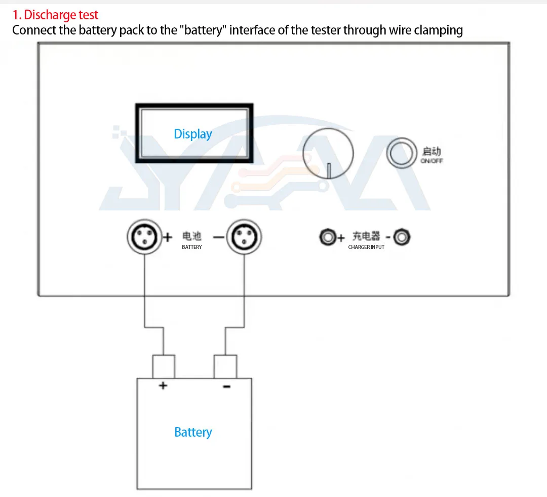 Zketech EBC-B20H Battery Tester - 20A Auto Charge/discharge