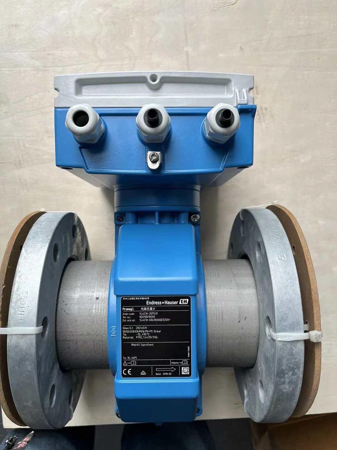 Endress+hauser Electromagnetic Flow Meter - Promag 400 Series 5L4C25 ...