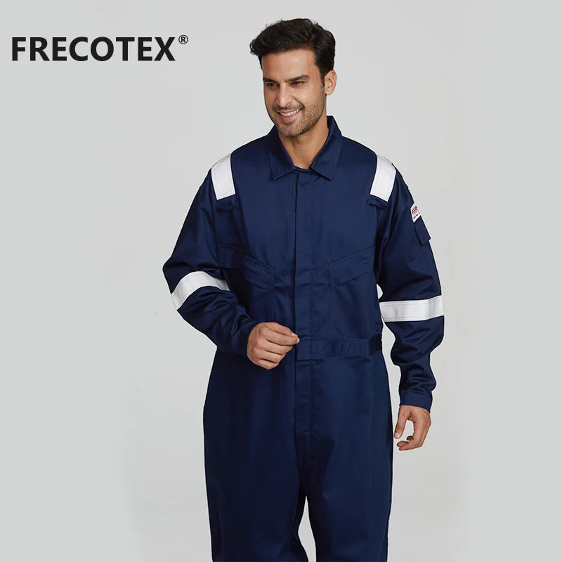 Wholesale Men Black Safety Fire Retardant Coverall Industrial Workwear ...