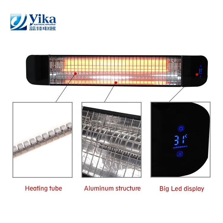 Wall-mounted Electric Far Infrared Radiant Heater Waterproof And Safe ...