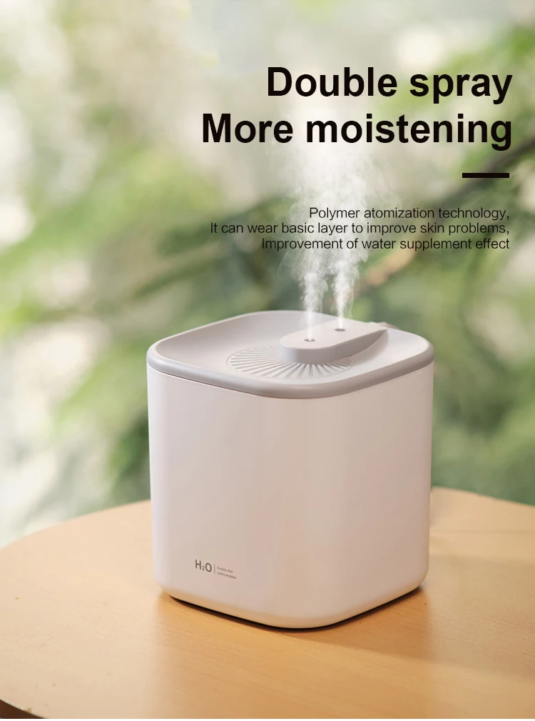 Kinscoter 3000ml Ultrasonic Air Humidifiers Diffuser Atomizer USB 3L ...