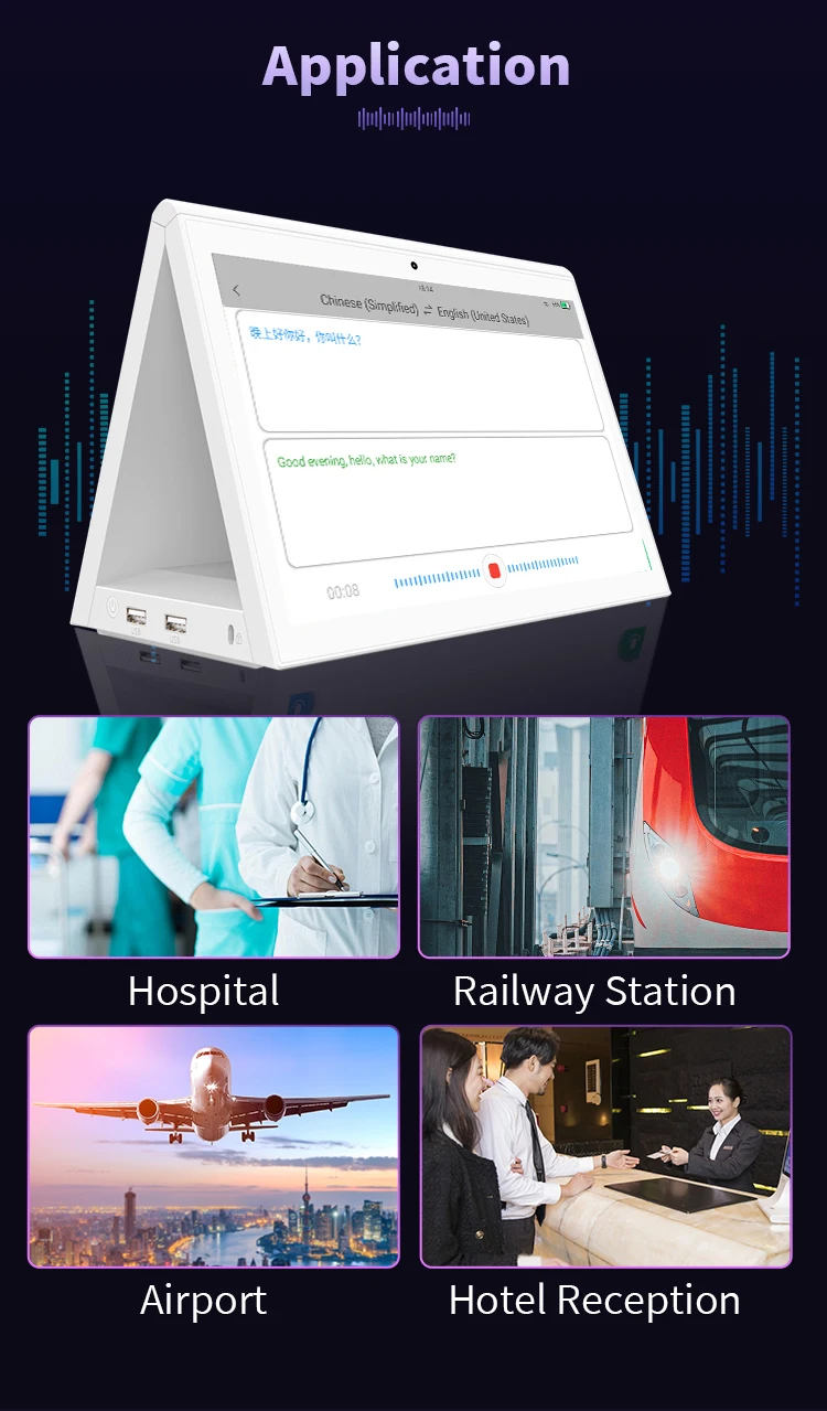 VORMOR 139 Language Online Translator Machine Ethernet Network Double ...