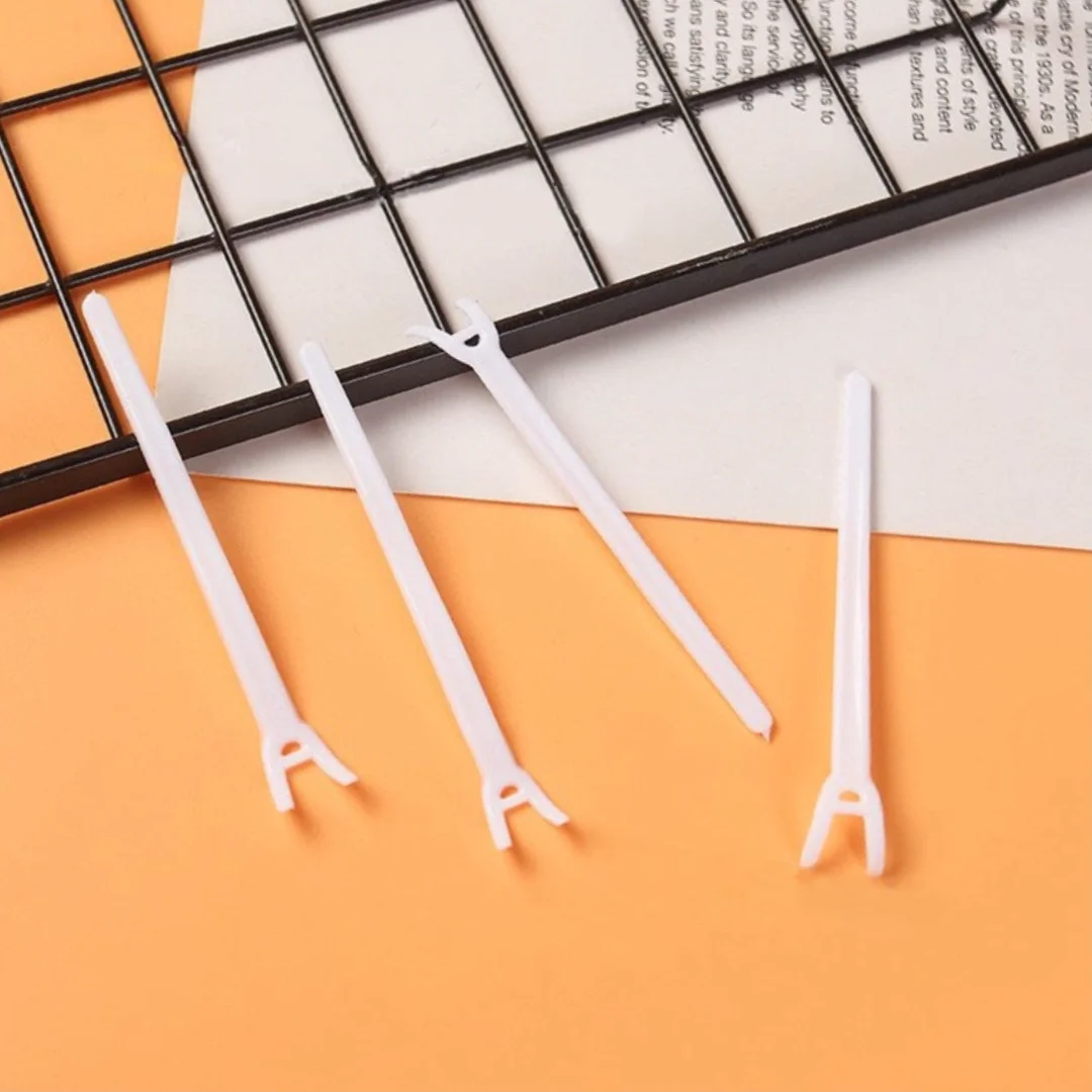Double Eyelid Fork Contact Lens Clip Tweezers Makeup Tools Matching ...
