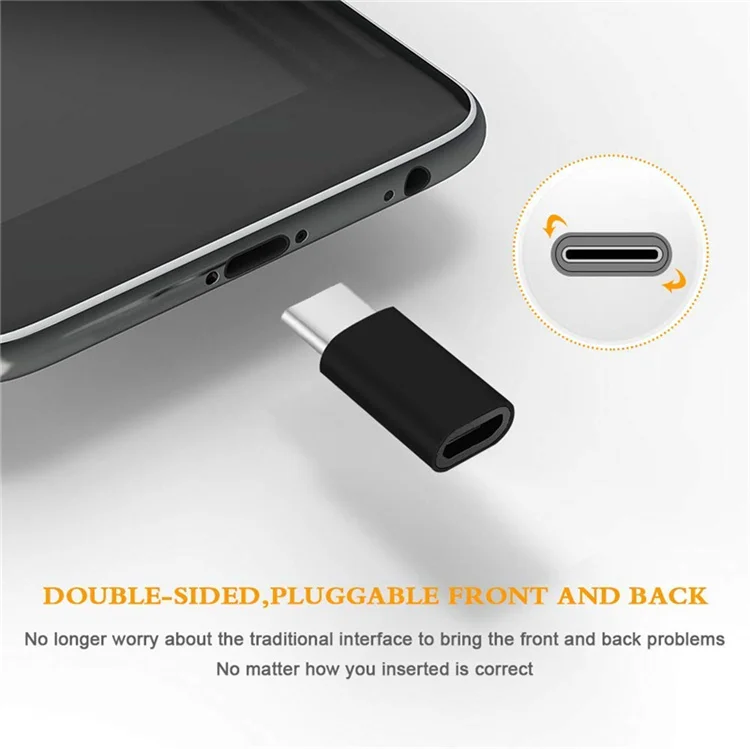 Usb Type C Female To Micro Usb Male Adapter Connector Type-c To Micro ...