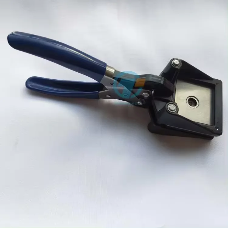 Manual Hand-held Punch Disc Cutter / Round Battery Electrode Disc ...
