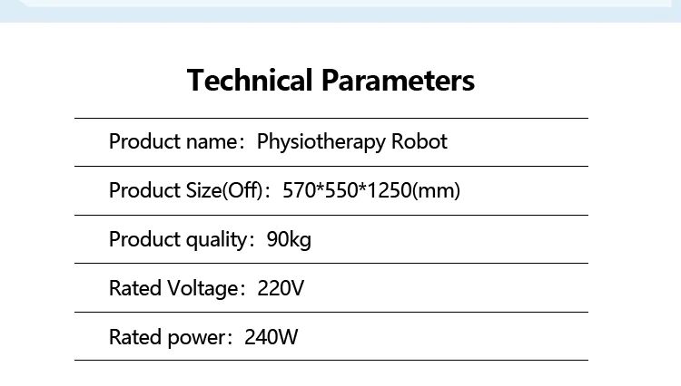 2025 AI Robot Massage - Advanced Physiotherapy Equipment