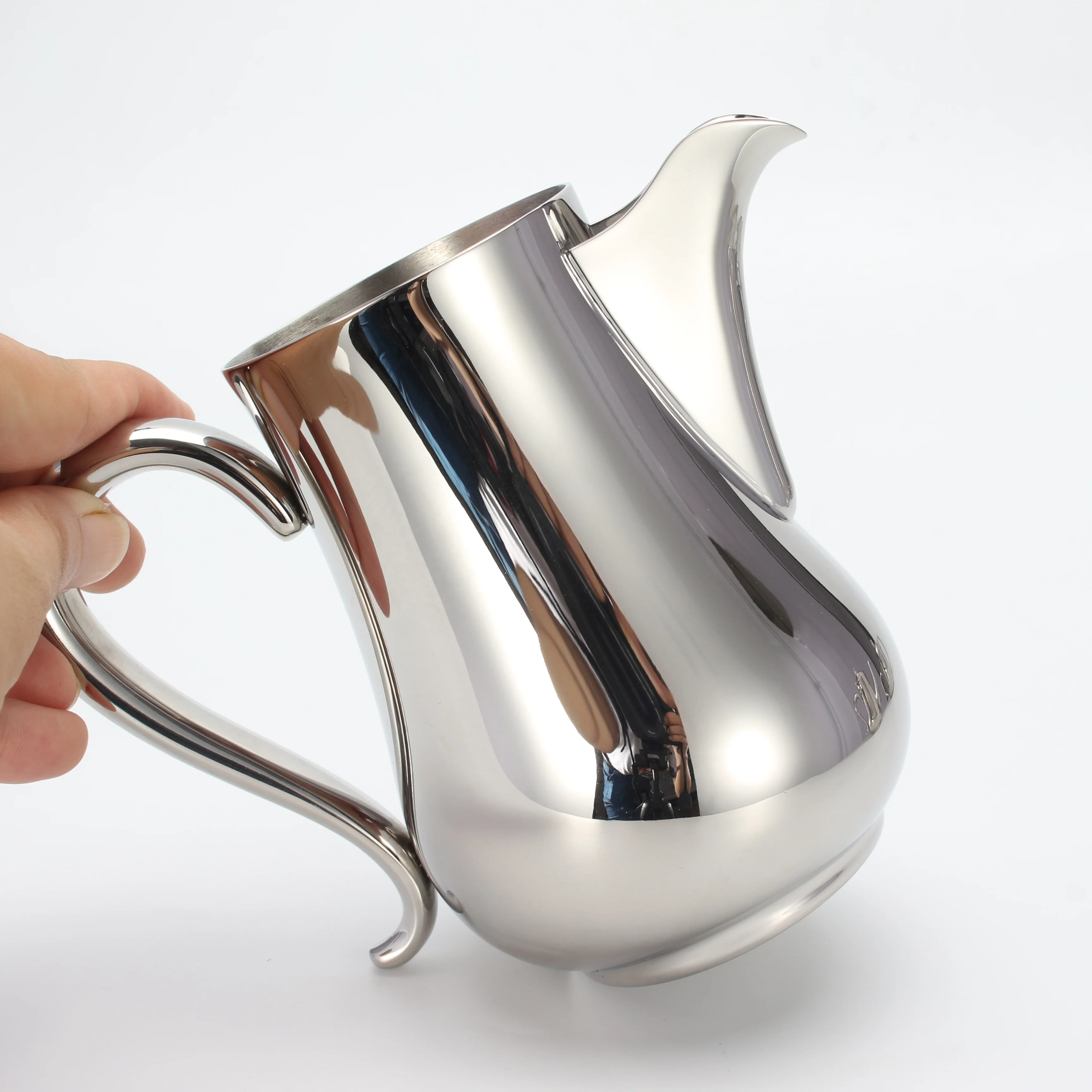 C Stainless Steel 18/8 Luxury Hotelware Tea Pot Water Pitcher Pot Jug ...