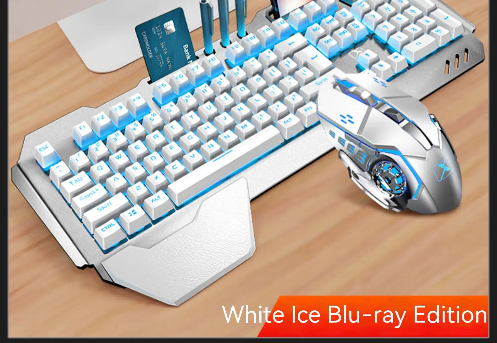 XINMENG K680 RGB Wireless Keyboard and Mouse Set for Esports