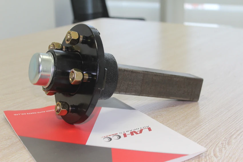 4 Bolt Stub Axles Trailer Spindle Half Axle Stub Axle - Buy 4 Bolt Stub ...