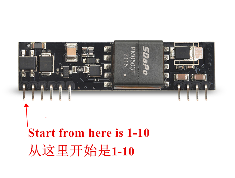 Sdapo Dp9712 Dp9700 12v/1a Ieee802.3af标准无电容版本poe模块 - Buy 引脚到引脚ag9700 ...