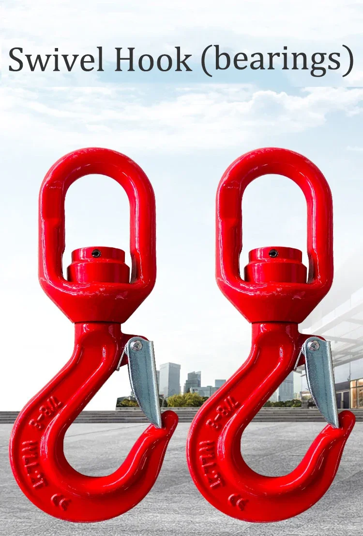 Wholesale Lifting Eye Swivel Hook With Safety Latch Hoist For Truck ...