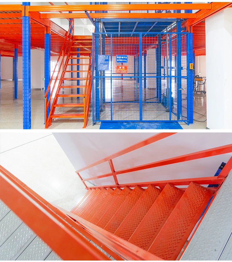Heavy Duty Steel Mezzanine Floor System Customized High Density ...