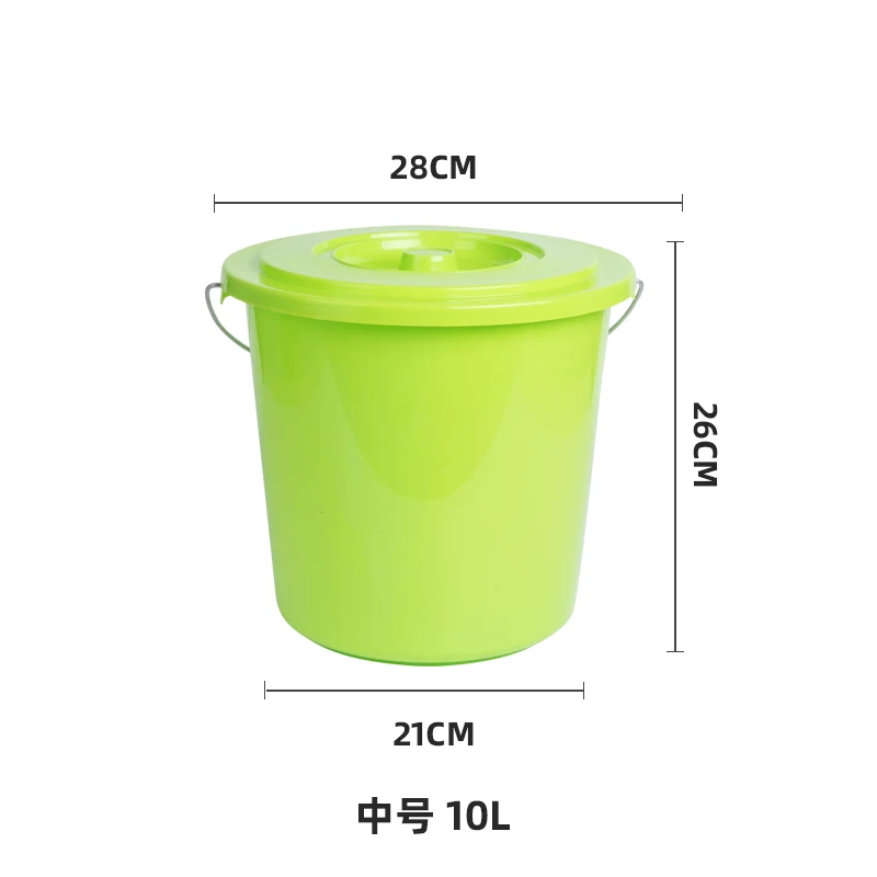 Plastic Bucket With Lid With Cover Water Pail Bucket Factory Hot Sale ...