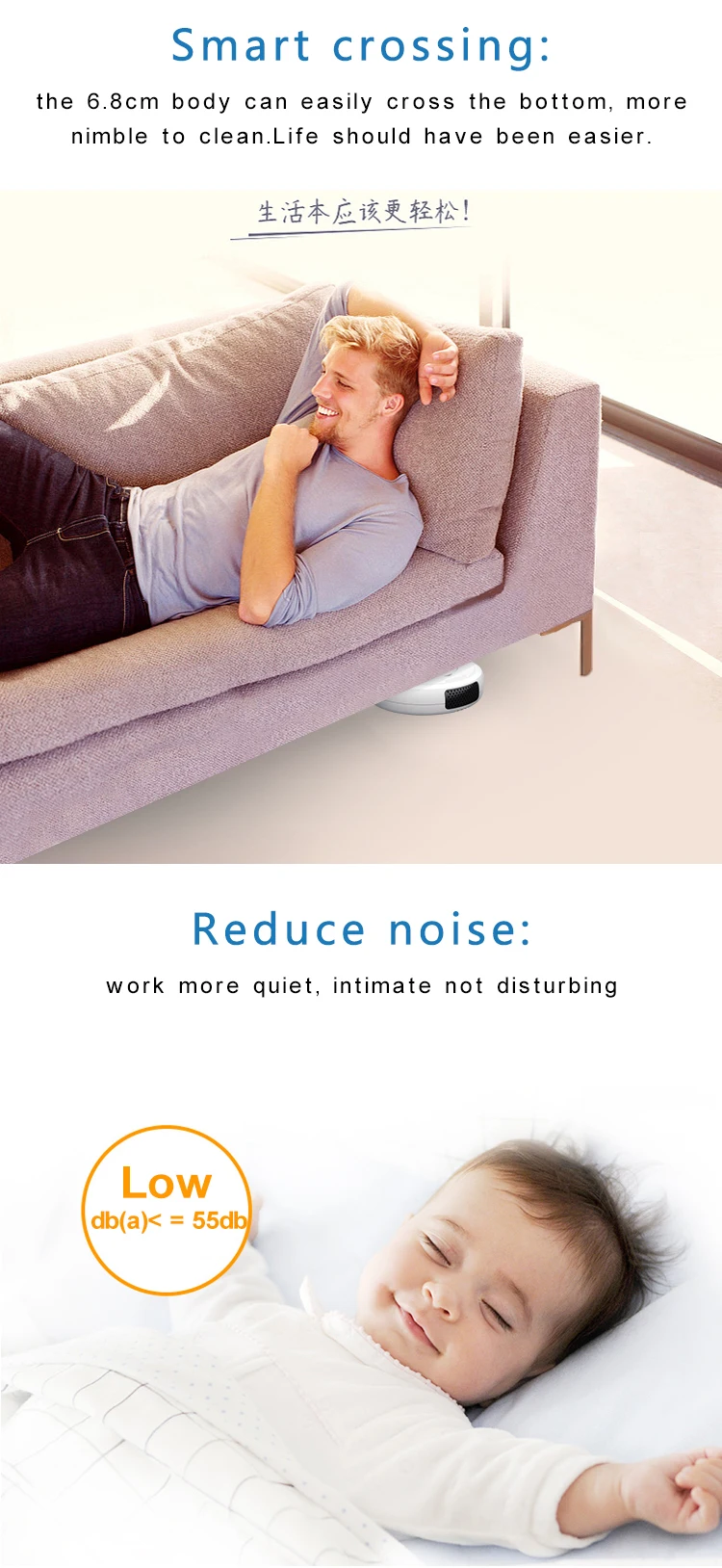 New Design Tuya Smart Wet Dry Clean Mop Robotic Room Vacuum Cleaner for ...