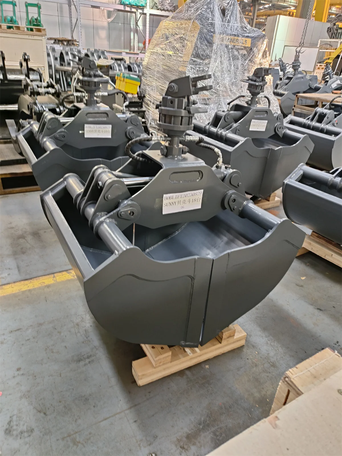 MONDE Excavator Clamshell Grab Hydraulic Clamshell Bucket Rotary ...