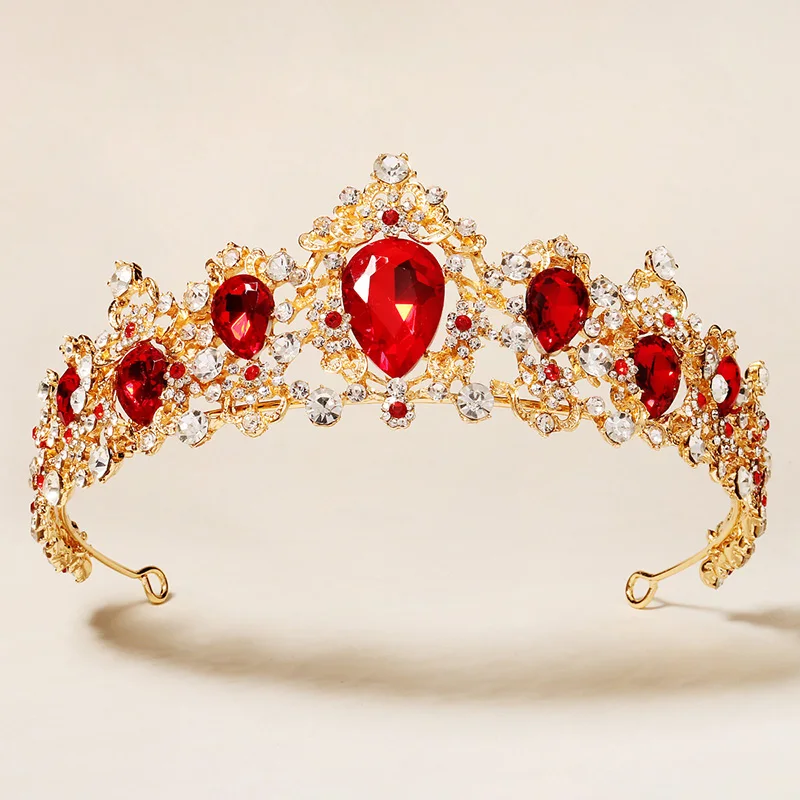 Different Types of Tiaras Names - Vintage Baroque Wedding Headdress