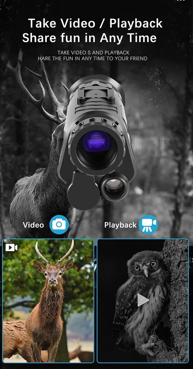 LUXUN NVG30 - High Power Helmet Night Vision Goggles