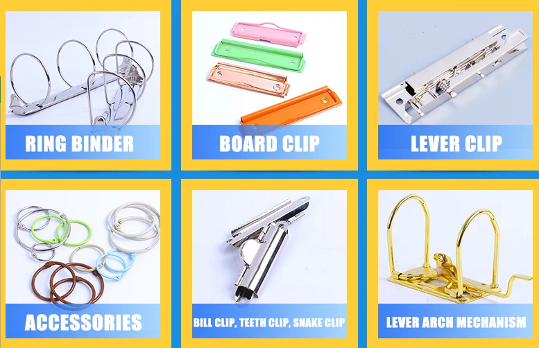 Whole Sale 4d Shape Metal Ring Binder Clip For Office Use - Buy Ring ...