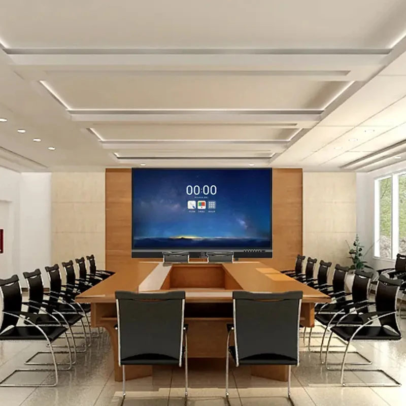 Interactive Digital Whiteboard Multimedia Video Conference Machine 65 ...