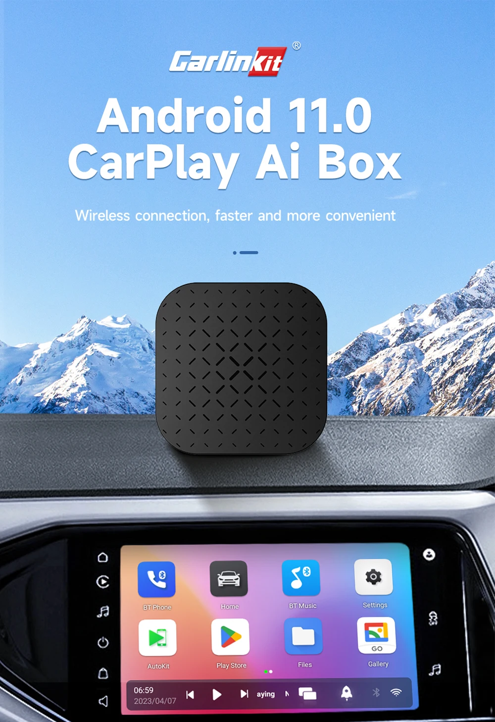 Carlinkit Magic Box Carplay Multimedia Boxes Wireless Android Auto ...