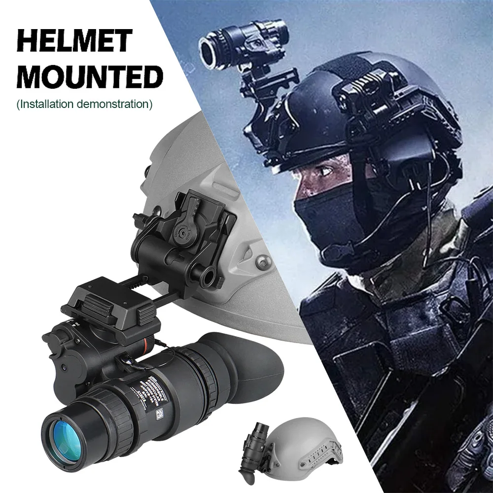 LUXUN PVS18 Helmet Mounted Night Vision Monocular 1x 32
