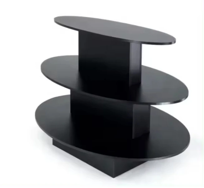 3 Tiers Oval Display Tables - Perfect for Showcasing Goods