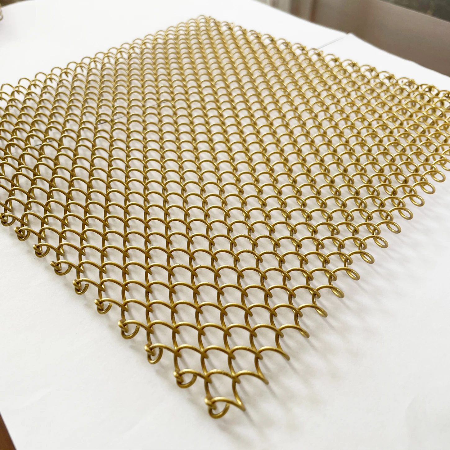 Decorative Aluminum Chain Link Metal Mesh Curtains