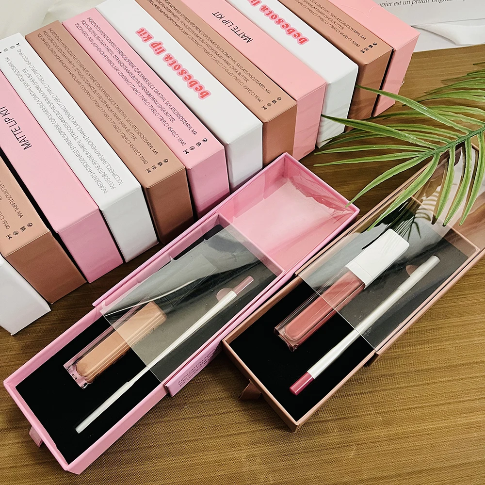 Newest Custom Private Label Lipgloss Kits Vegan Matte Liquid Lipstick ...