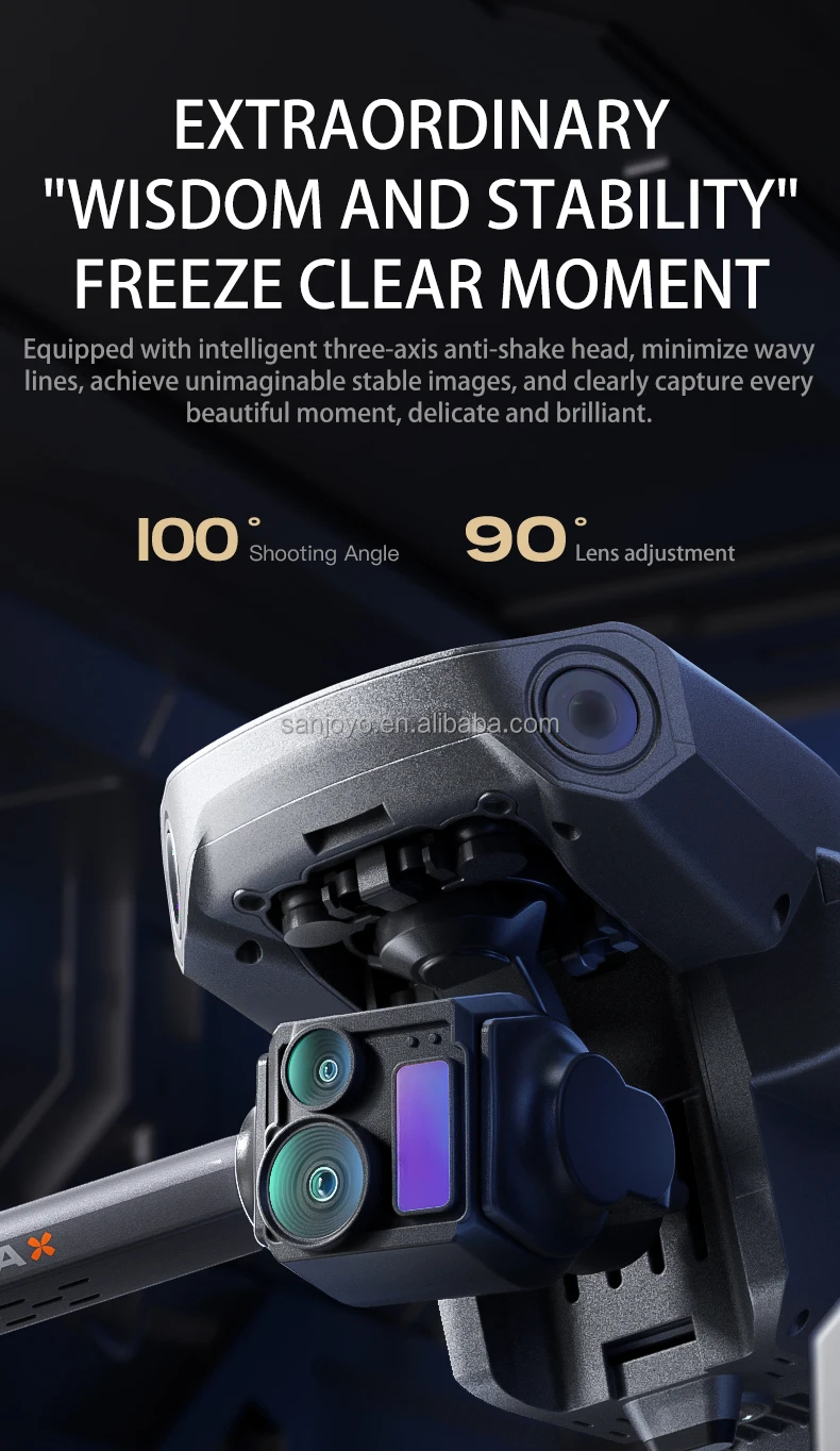 P7 Max 4K 30fps Wifi Remote Control Drone with Brushless Gimbal