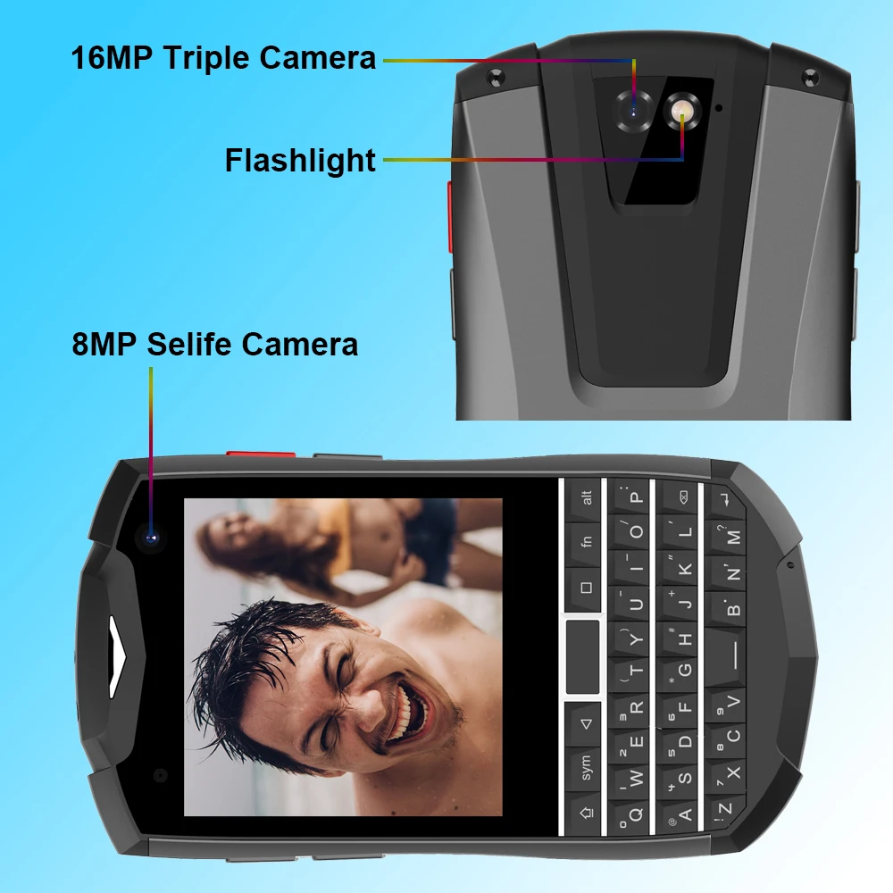 Unihertz Titan Pocket Qwerty Keyboard Nfc Mobile Phone 4g Android 11 ...