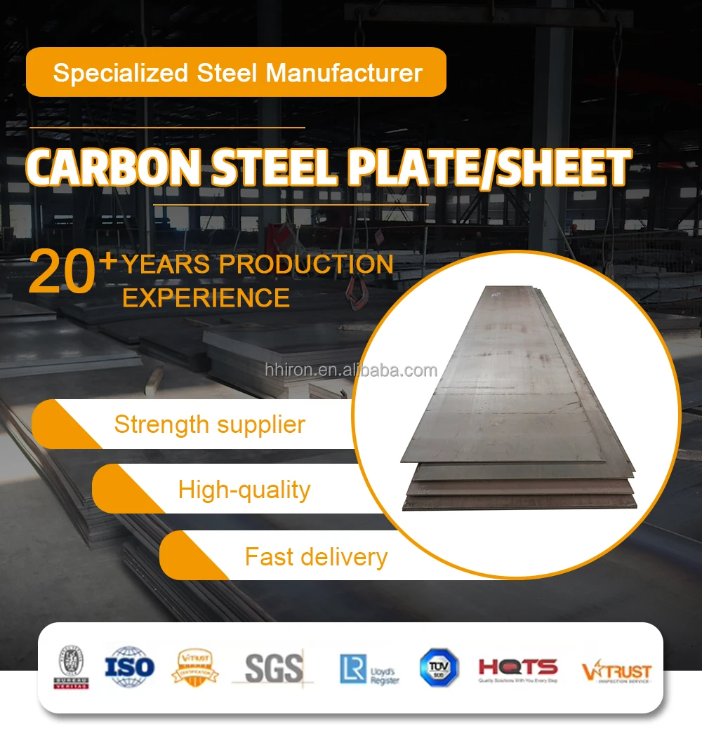 ASTM A36 Hot Rolled Carbon Steel Plate 10mm Thick Sizes S335 Ss400 ...
