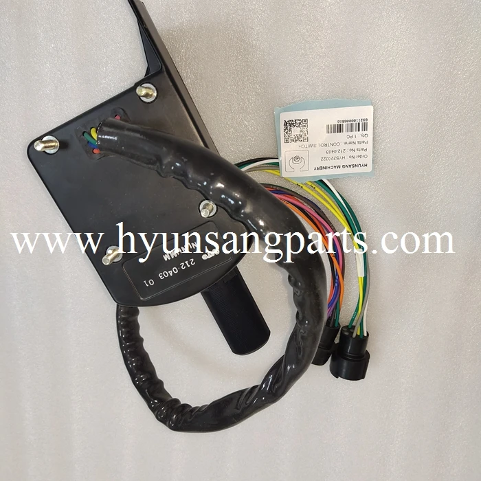 Hyunsang挖掘机附件控制开关212-0403 2120403 3E5370 4P5745 1377722 1142876 3E5493 ...