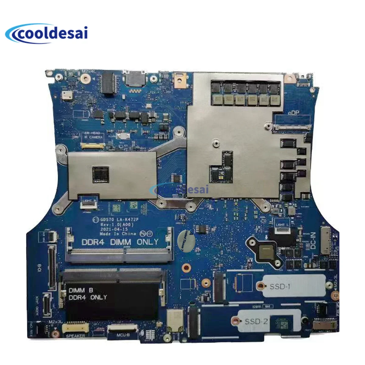 LA-K472P Mainboard for Dell X17 R1 Laptop - I7-11800H CPU