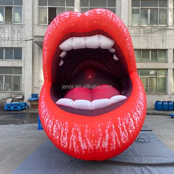 Durable Sexy Red Lip Inflatable Mouth Inflatable Lip For Event ...