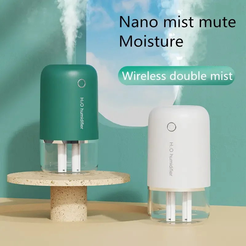 Outdoor Car Home 3 In 1 400ml Rechargeable Portable Double Dual Nozzle ...