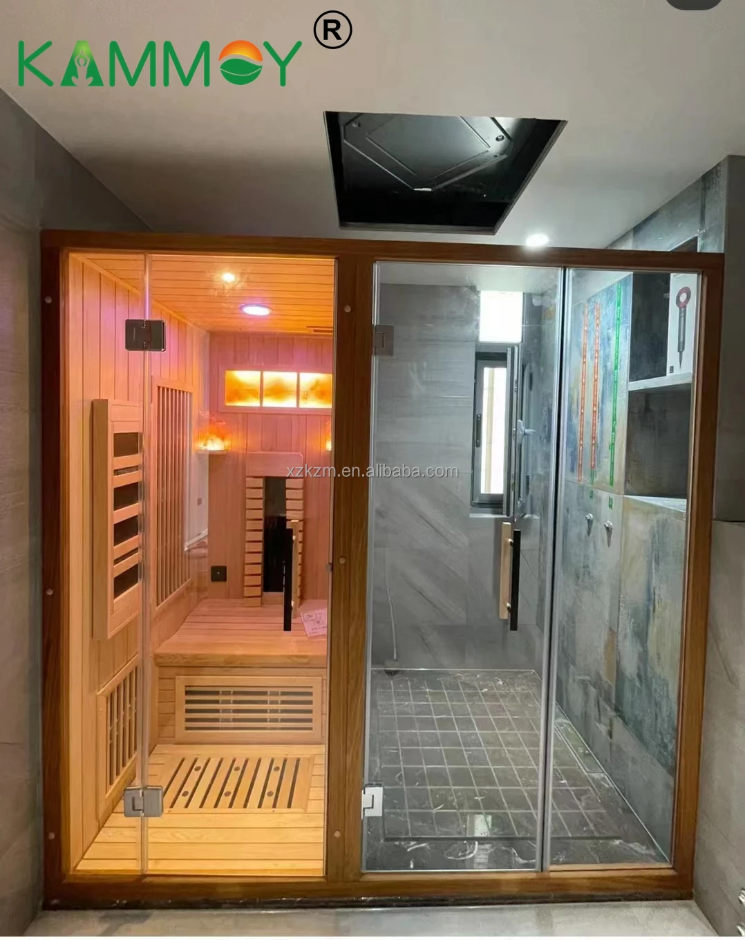 Far Infrared Sweat Room Bath Steam Generator One Person Home Custom ...