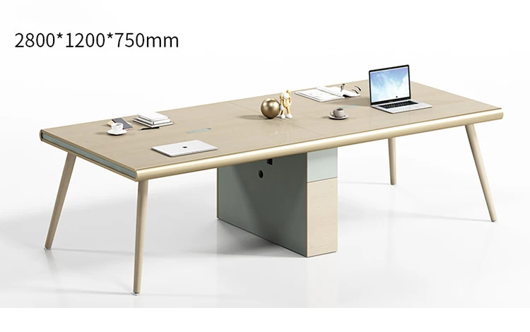 Modern Minimalism Rectangular Office Furniture Modular Conference Desk ...