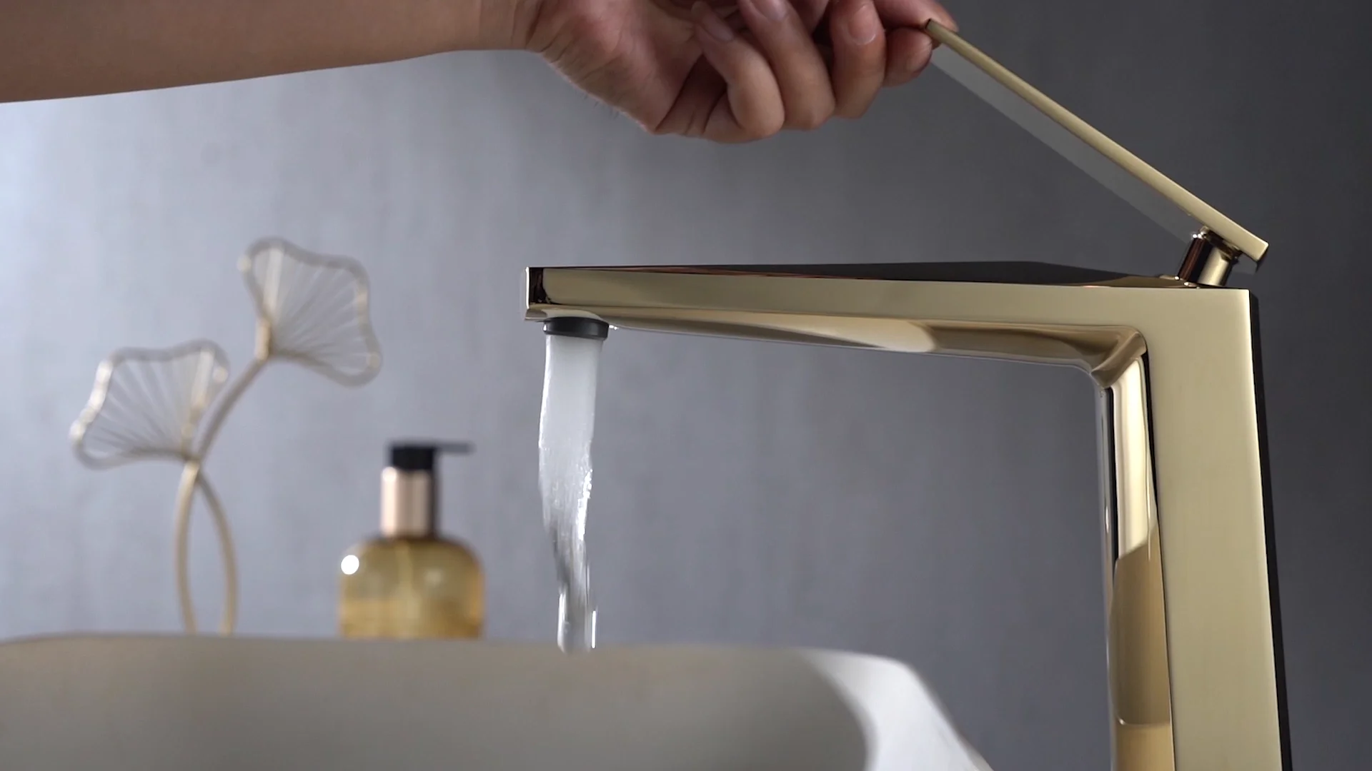 Modern High End Black Mixer Copper Rose Gold Bathroom Taps - Buy Rose ...