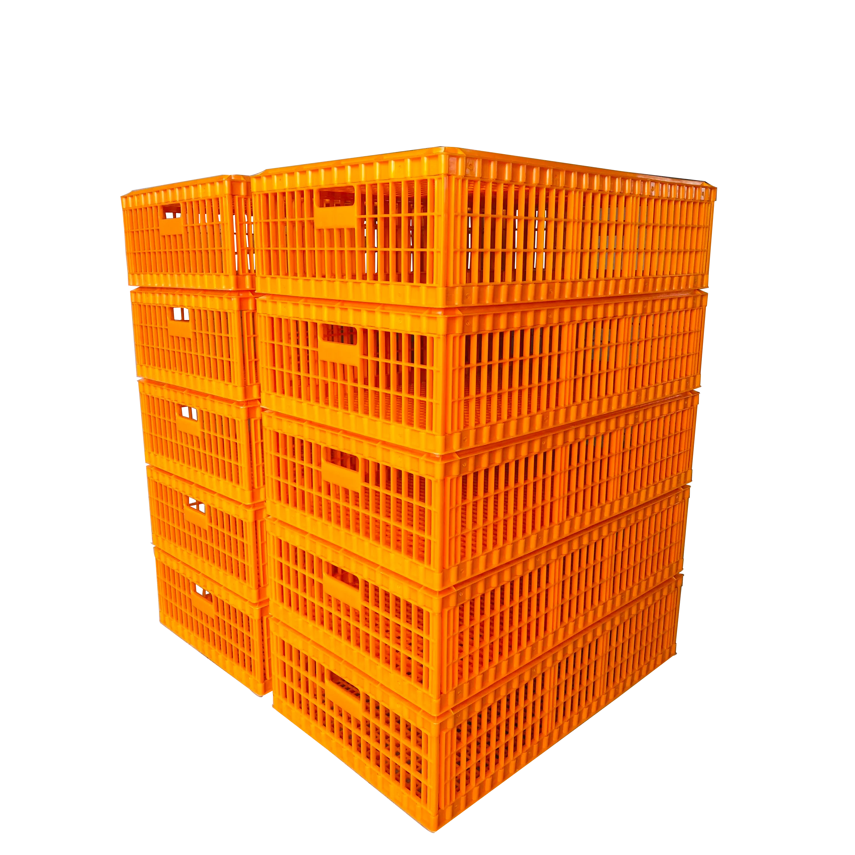 Alibaba.com: Plastic Orange Chicken Transport Crates, Portable Cages ...