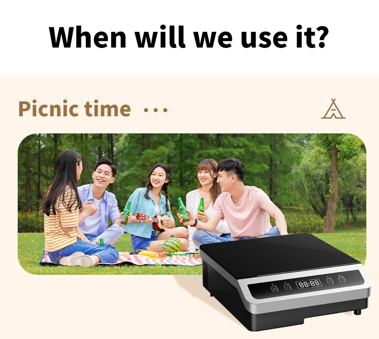 12 Dc Solar Electric Induction Cooker Stove 12v/24v Solar Dc Induction ...