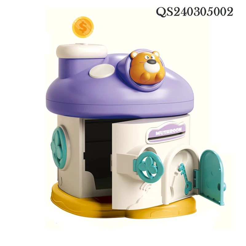 Qs New Design Cartoon Kids Double Guarantee Key Saving Box 4 Style ...